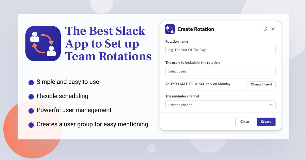 Slack User Group (@mention) Rotation App